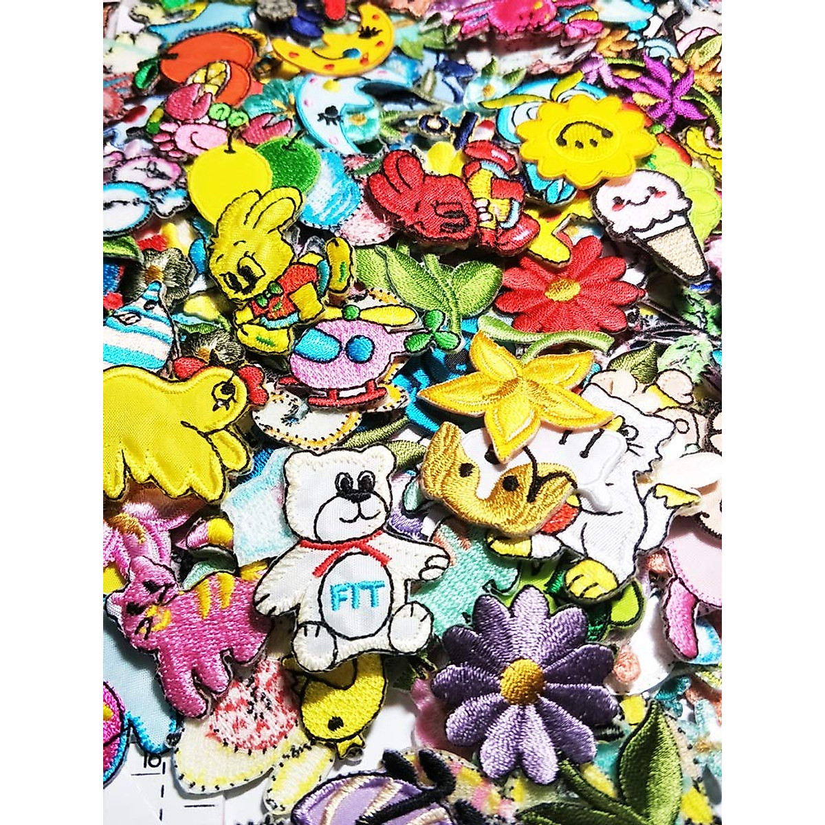 Set 3 Pcs Mini Small Orange Garbage Dump Truck Iron On Patches Cartoon Kids Sew On Appliques Embroidered Patch Badge Decorate Repair Patches for Hats Jackets Shirts Vests Shoes Jeans (21)