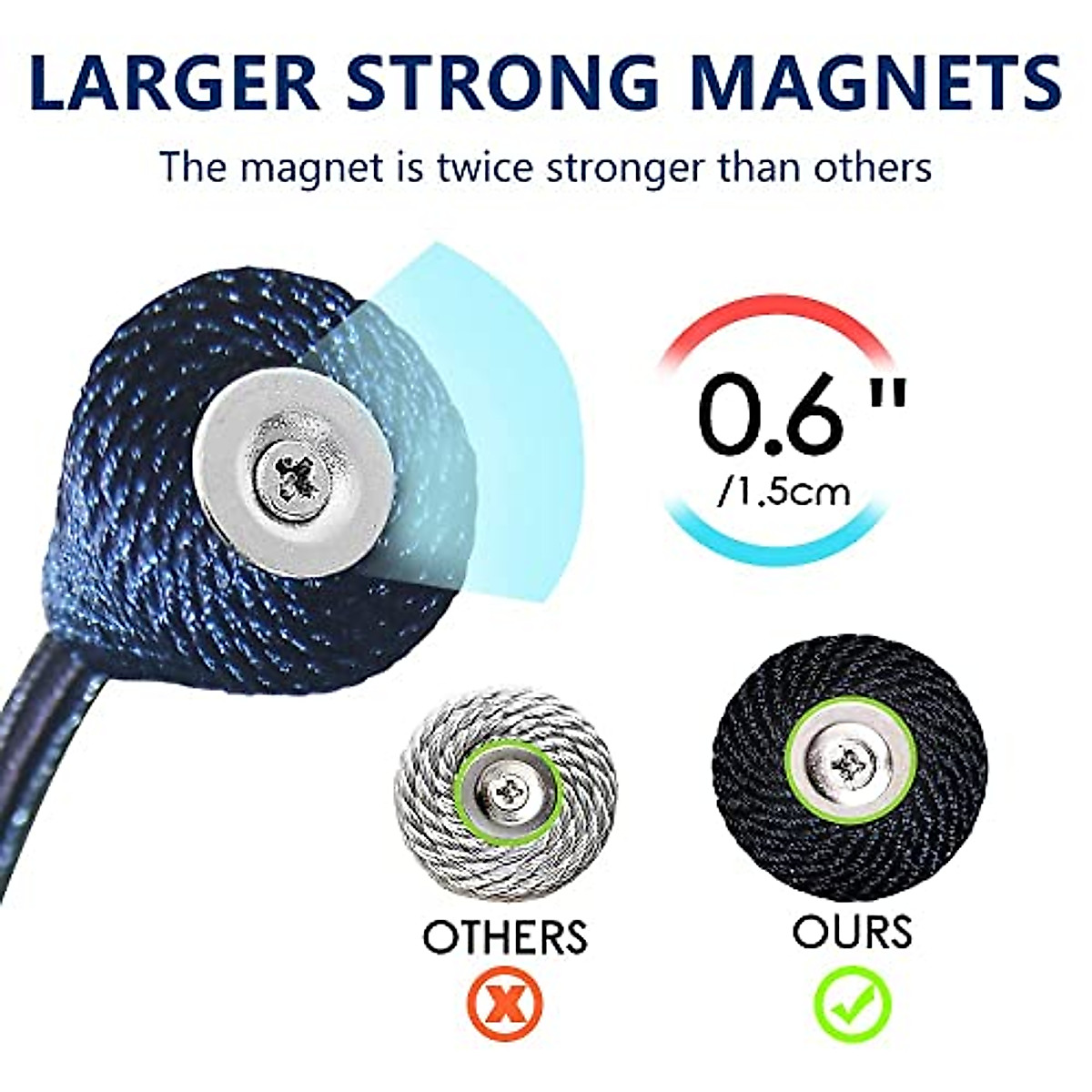 2 Pack Strong Magnetic Curtain Tiebacks for Drapes Window Curtain Holdbacks Clips Drapery for Home Kitchen Office Window Sheer Curtains or Blackout Curtains (Gold Copper)