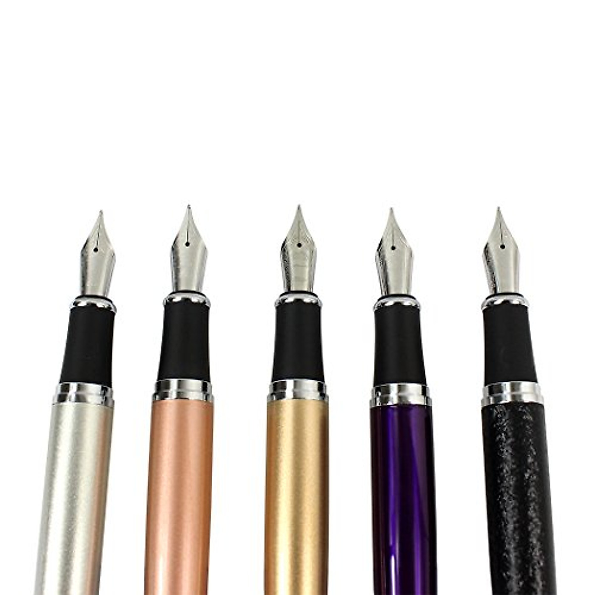 Zoohot 5 pcs jinhao x750 Fountain Pen Set Medium Nib Business Executive Pen
