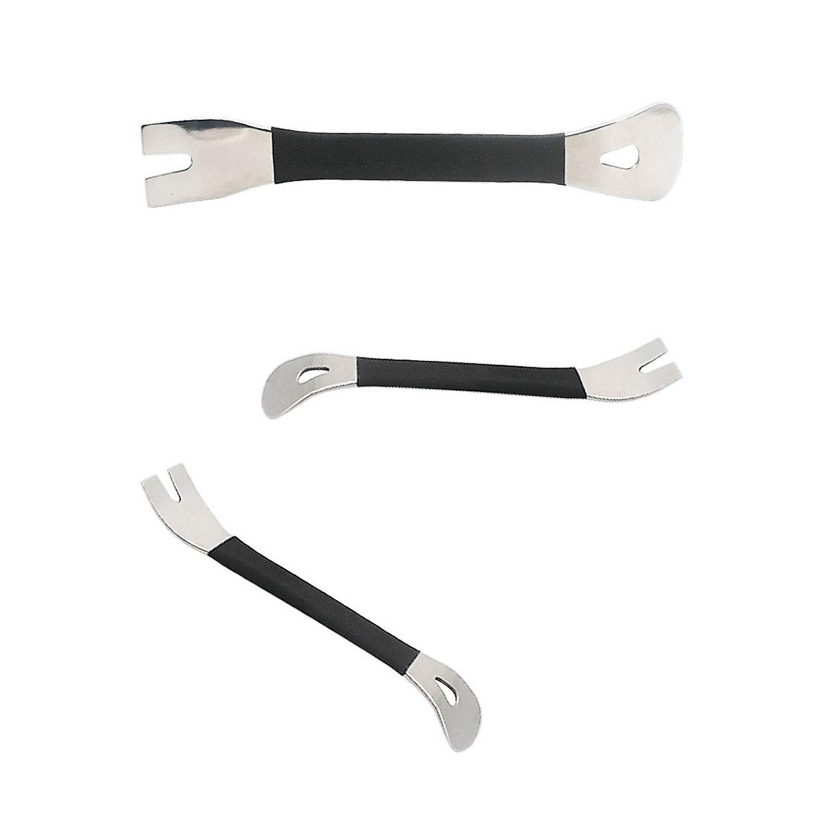 Auto Trim Removal Tool Metal for Car, Door Panel Dashboard Radio Audio Navigation Installer, Upholstery Fastener Disassembly Pliers Interior Exterior Replace Pry Clip Home