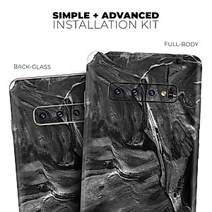 DesignSkinz Liquid Abstract Paint V55 Protective Vinyl Decal Wrap Skin Cover Compatible with The Samsung Galaxy S20 (Screen Trim & Back Glass Skin)