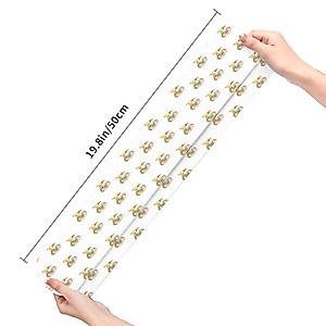 French Horn Pattern Athletic Socks For Men Women Cushion Thick Socks Daily For Running Flight Travel Mountaineering 20 In