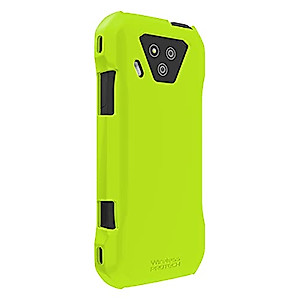 Wireless ProTech Case Compatible with Kyocera DuraForce Ultra 5G Phone Model E7110 (Verizon), Durable Slim Soft Touch Smooth Hard Cover Case (Lime Green)