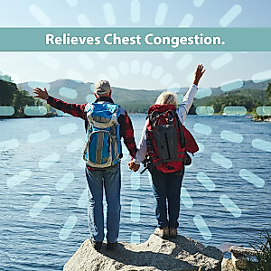 Mucus Relief Tablets by Geri-Care | Expectorant for Chest Congestion Relief | Guaifenesin 400mg | 100 Count Bottle