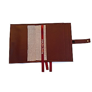 Burgundy Deluxe Triple NA Book Cover for The Basic Text (6th Ed), It Works, How and Why and Living Clean with Serenity Prayer and Medallion Holder.