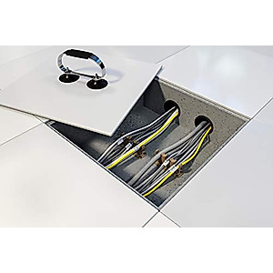 Brother TZe-FX241 Labelling Tape Cassette, Black on White, 18mm (W) x 8M (L), Flexible ID, Brother Genuine Supplies