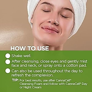 Andalou Naturals CannaCell Hydrating Toner, 6.7 Ounce