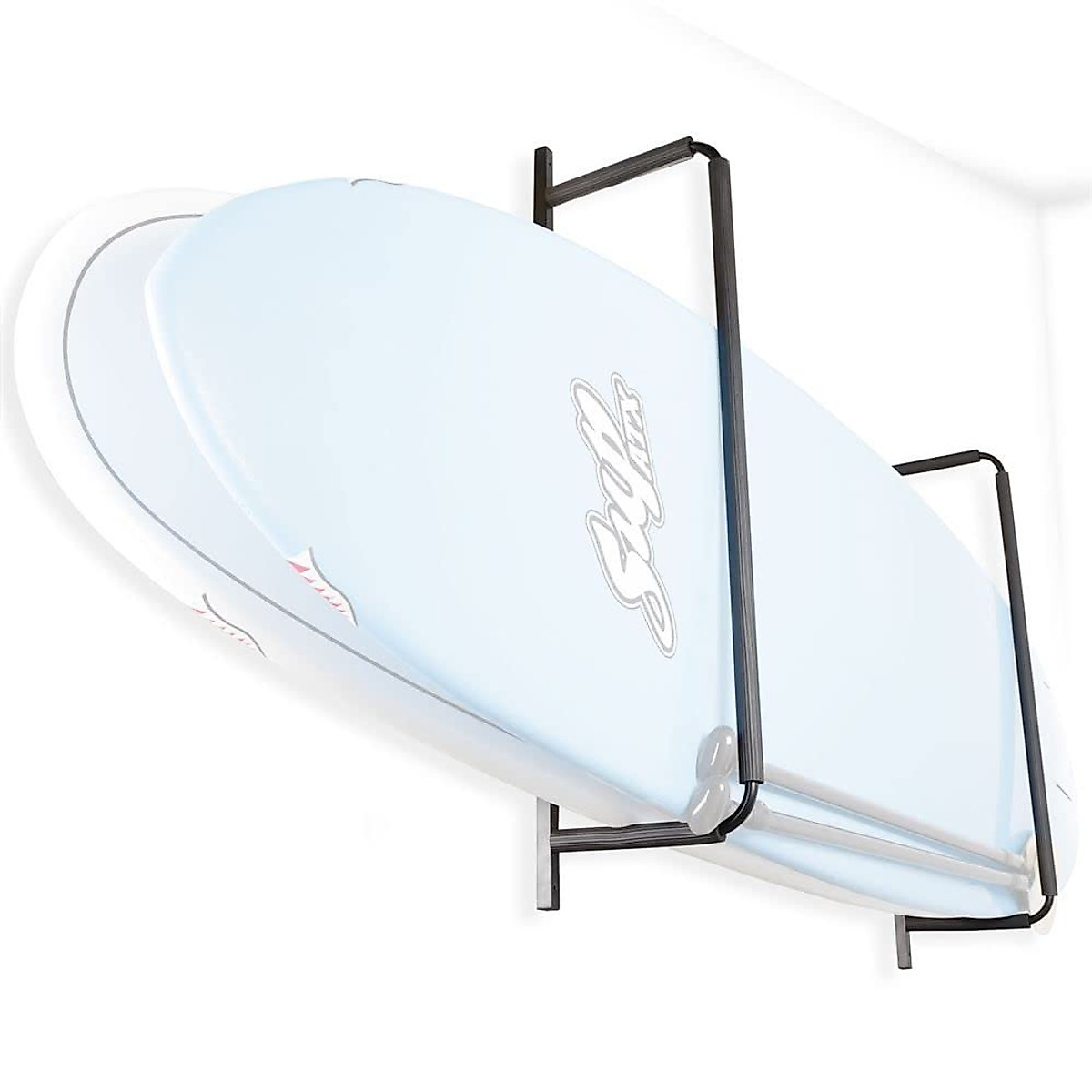 Apex TB-SEAT SUP-CR Board Overhead Storage Rack 16" or 24" On Center, Black