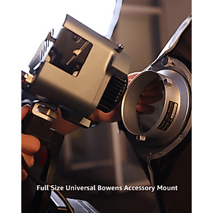 Aputure amaran 60dS Video Lighting,amaran 60d Studio Light,60W COB Daylight Bowens Mount Point-Source LED Video Light,App Control,Photography Lighting(amaran 60dS)