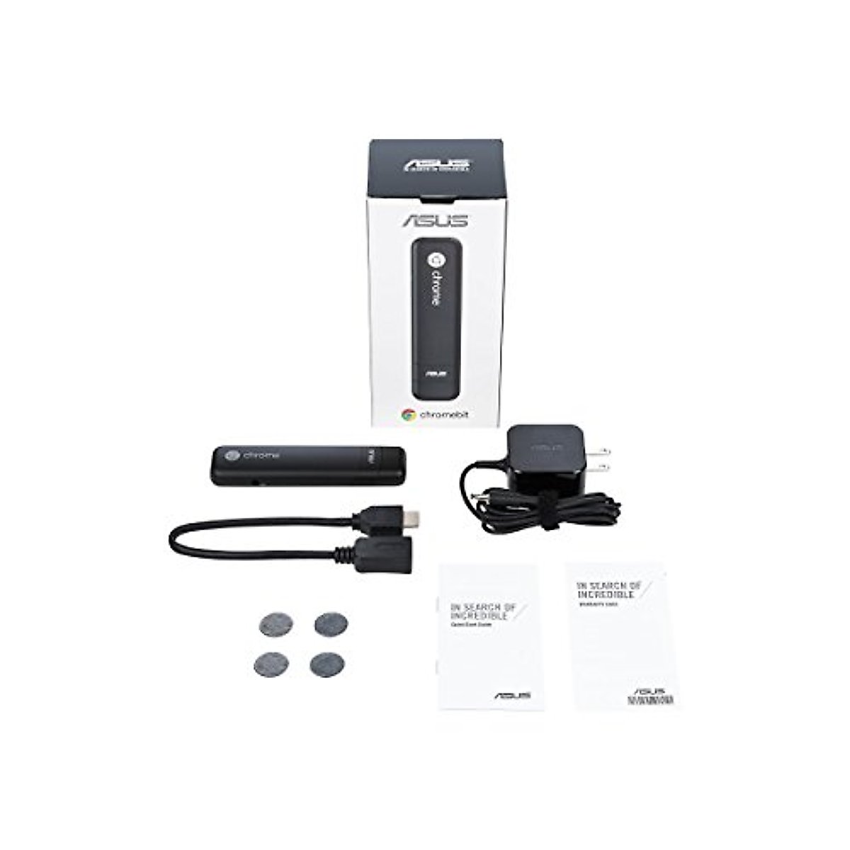 ASUS Chromebit CS10 Stick-Desktop PC with RockChip 3288-C 2 GB LPDDR3L 16 GB EMMC Google Chrome OS