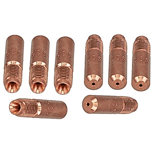 STARTECHWELD 000068 Mig Welding Contact Tips .035" 000-068 for Miller M10 M15 M25 M40 M100 Hobart H9 H10 MIG Weld Guns (Pack of 25)