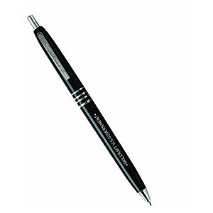 Skilcraft U.S. Government Retractable Ball Point Pen, Fine Point, Black Ink, Box of 12 (7520-00-935-7135)