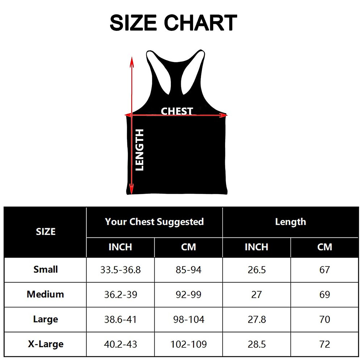 Muscle Alive Blank Bodybuilding Stringer Tank Tops Men Cotton Size S Black