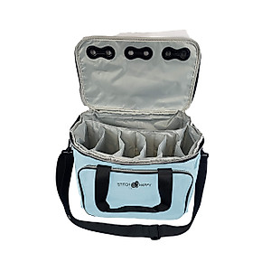 Stitch Happy Yarn Tote (Angel) Large Yarn Bag, Crochet Bag, Yarn Storage, Crochet Storage