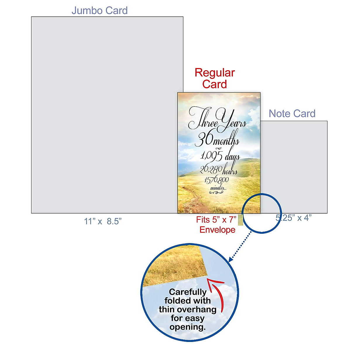 NobleWorks - 50th Funny Birthday Greeting Card (8.5 x 11 Inch) - 50 Years Old, Big Milestone Birthday Humor Card from Group - See You Soon 50 J9065MBG