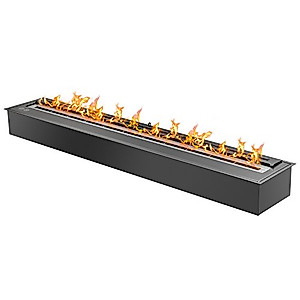 Bio Ethanol Ventless Fireplace Burner Insert - EB4800 Black | Ignis