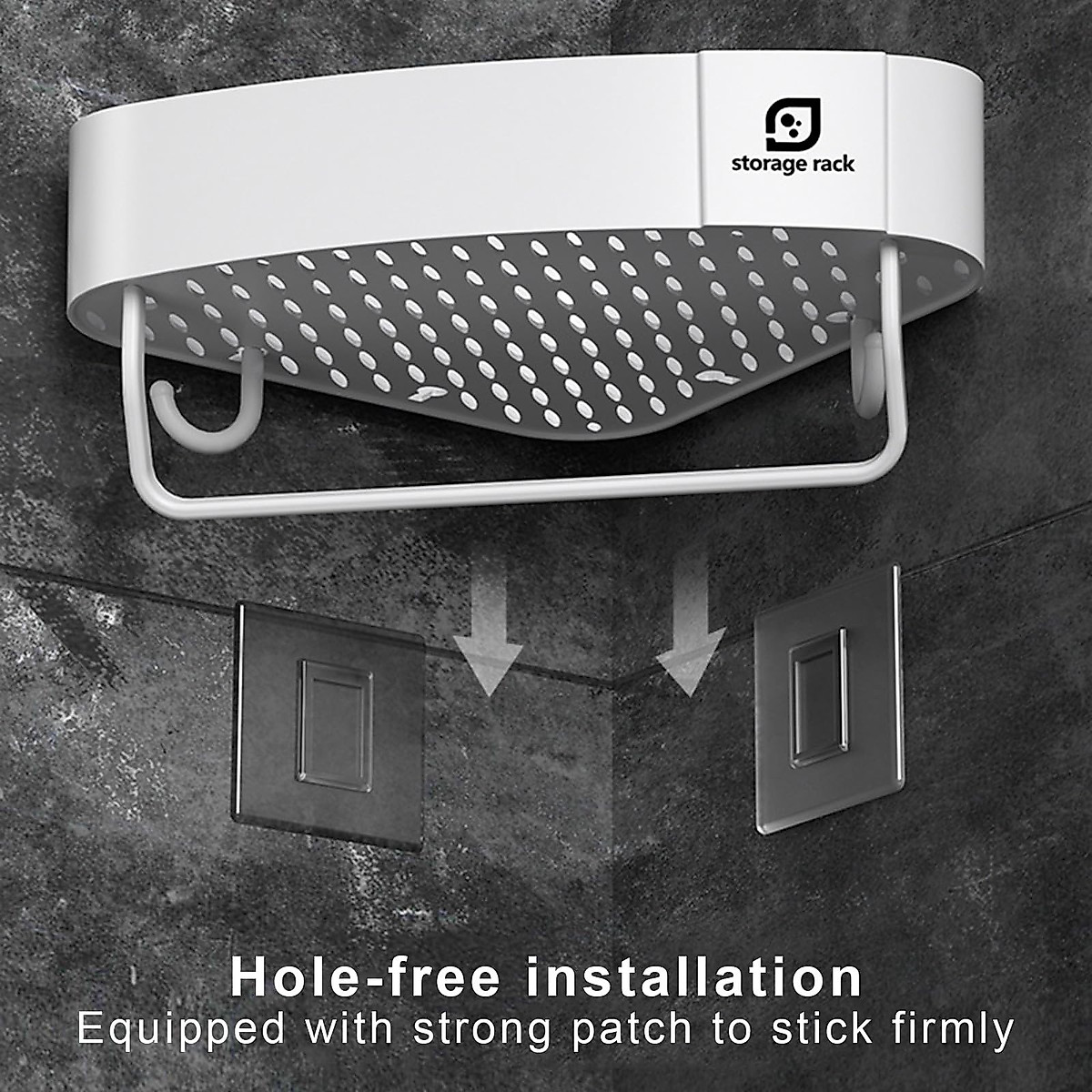 Bargain Finds, Clearance Items, Corner Bathroom Counter, Bathroom Shelves Organizer, Corner Shower Caddy, Bathroom Corner Shelf, Triangles Corner Organizer with Hooks and Towel Rack