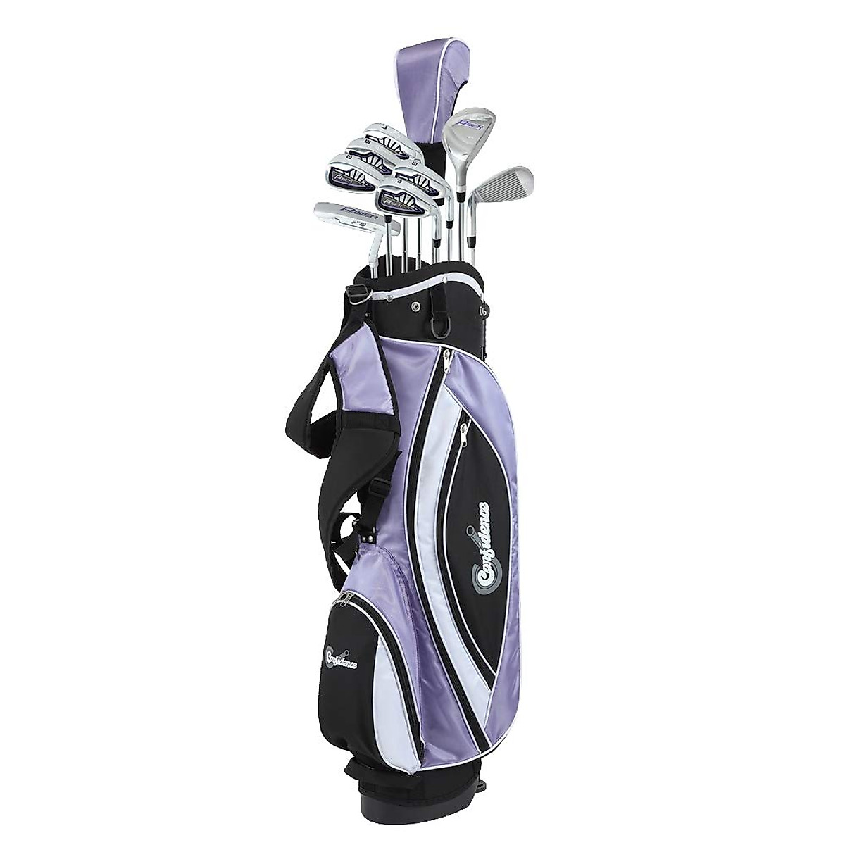 Confidence LADY POWER III Golf Club Set & Stand Bag