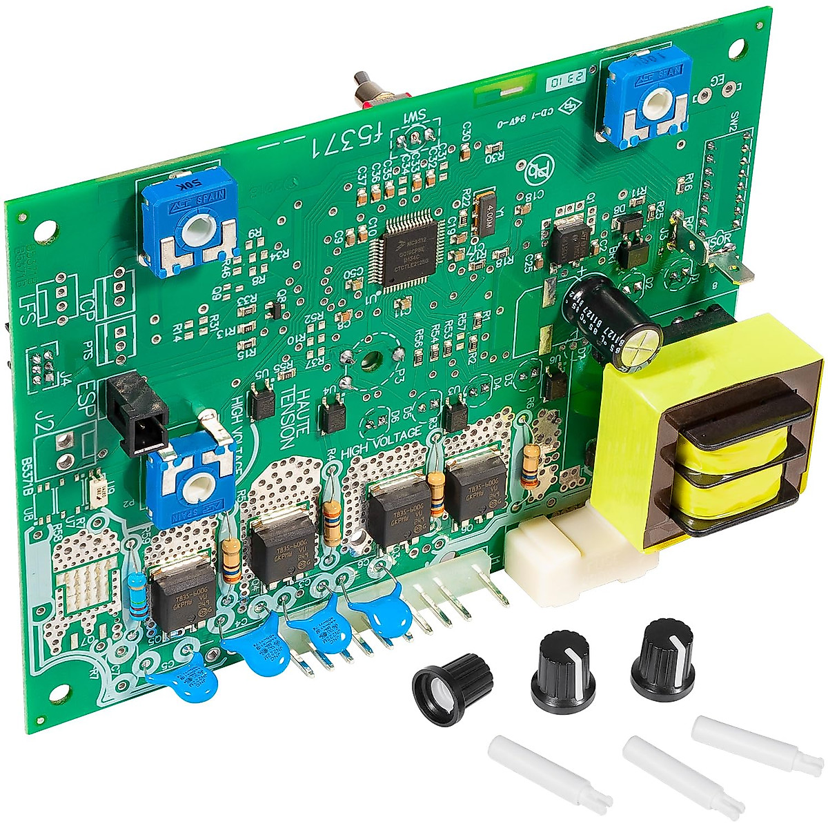 Replacement for Harman Pellet Stove Control Board 1-00-05886 4-Output Platinum PCB Circuit Board for Harman Advance, Accentra 52i, Accentra Insert P35i P43 P61 P61A P68 XXV 3-20-05886 3-20-05374