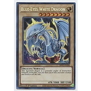 Blue-Eyes White Dragon - MP22-EN266 - Prismatic Secret Rare - 1st Edition