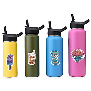 50PCS Aesthetic Weirdcore Stickers Cute Fantasy Kawaii Y2K for Water Bottle/Phone Kids Anime Fairycore Korean Asian Drink Fruit Potion Sticker Computer Scrapbooking Planner School Locker Chrismas Deco