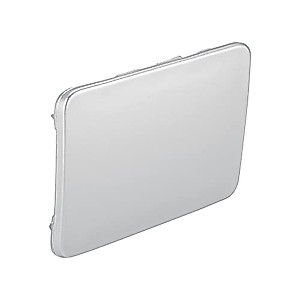 X AUTOHAUX Silver Tone Front Bumper Tow Hook Towing Eye Cover Cap Replacement 622A0-3SH0A for Nissan Sentra 2013 2014 2015 2016