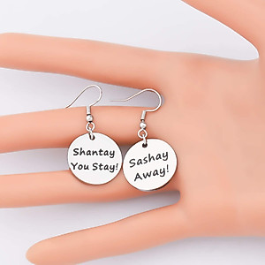 CENWA Shantay You Stay Sashay Away Earrings (Sashay Away Earrings)