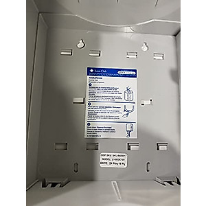 Marathon Center Pull Towel Dispenser Clear