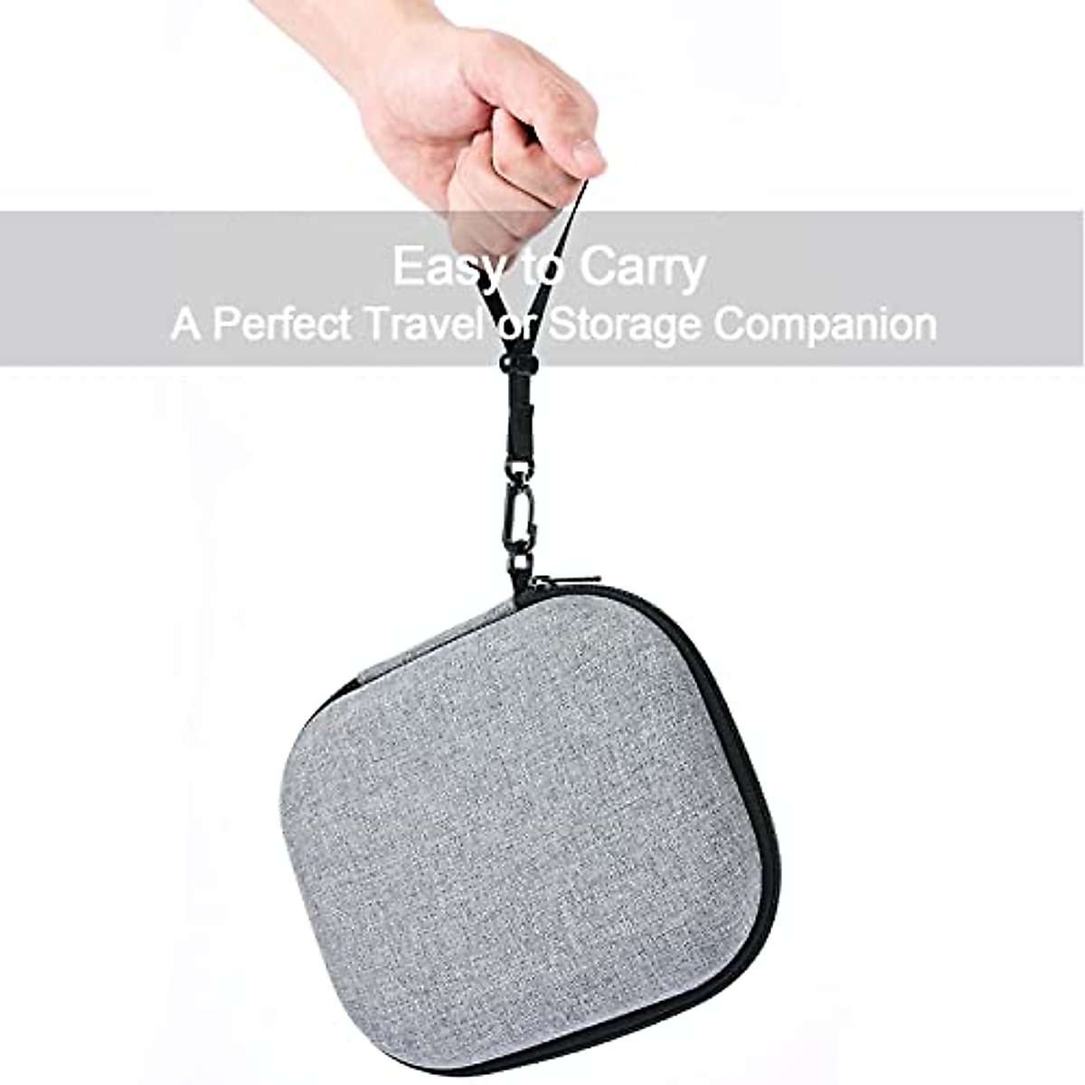 RAIACE Hard Storage Case Compatible with JBL Tune 710BT/ JBL Live 650BTNC Bluetooth Headphone. (Case Only)-Gray(Gray Lining)