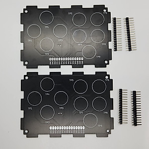 Capacitive Touch PCB for use with Serial Wombat 18AB chip 2-Pack