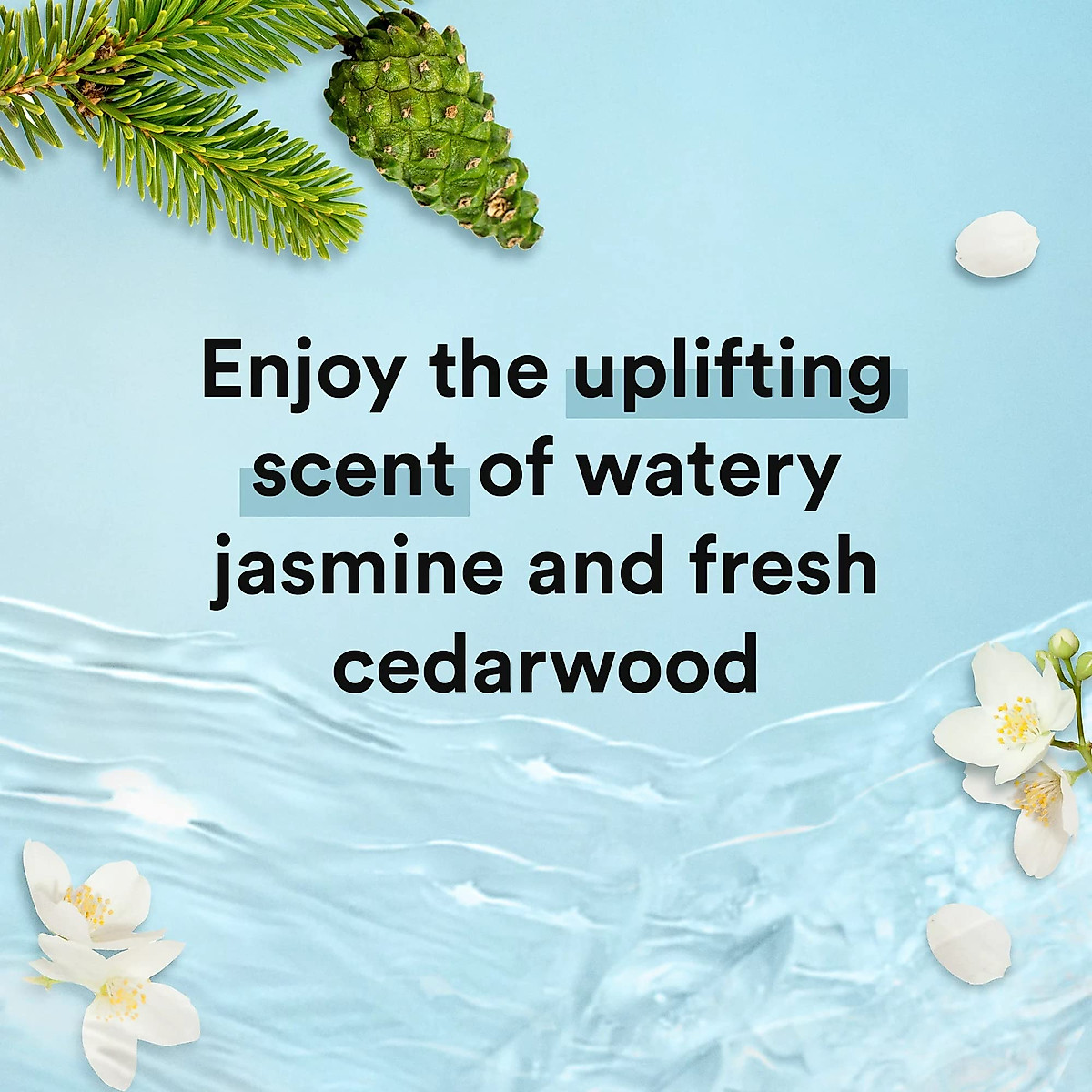 Suave Naturals Ocean Breeze Shampoo, 22.5 oz (Pack of 2)