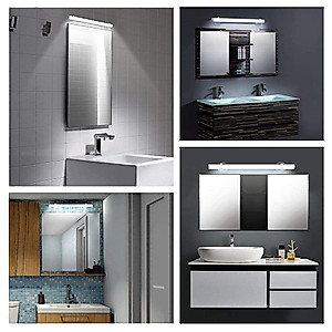 Shineslay LED Mirror Lights, USB Portable Vanity Lights, Touch Control Rechargeable Cordless Makeup Light for Mirror for Makeup Closet Bedroom Bathroom