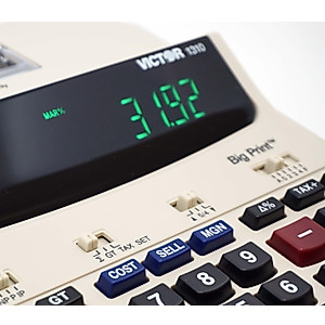 Victor 1310 Big Print™ Commercial Printing Calculator
