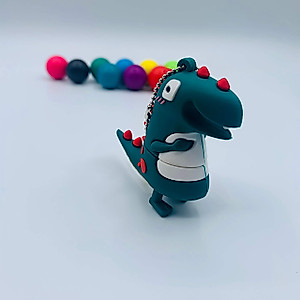 Novelty Flash Drive for Photos - Dino Thumb Drive - 16GB Flash Drive - Dinosaur USB (Dino)