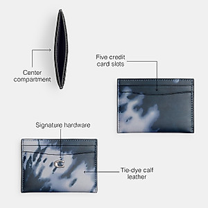 Coach Essential Card Case, Midnight Navy