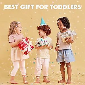 Tiny Land Wooden Play Food Sets for Kids Kitchen - 100% Wood 43 Pieces Kids Toy Food for Toddlers 3+ Year Old, Pretend Food Play Kitchen Accessories Set for Boys and Girls