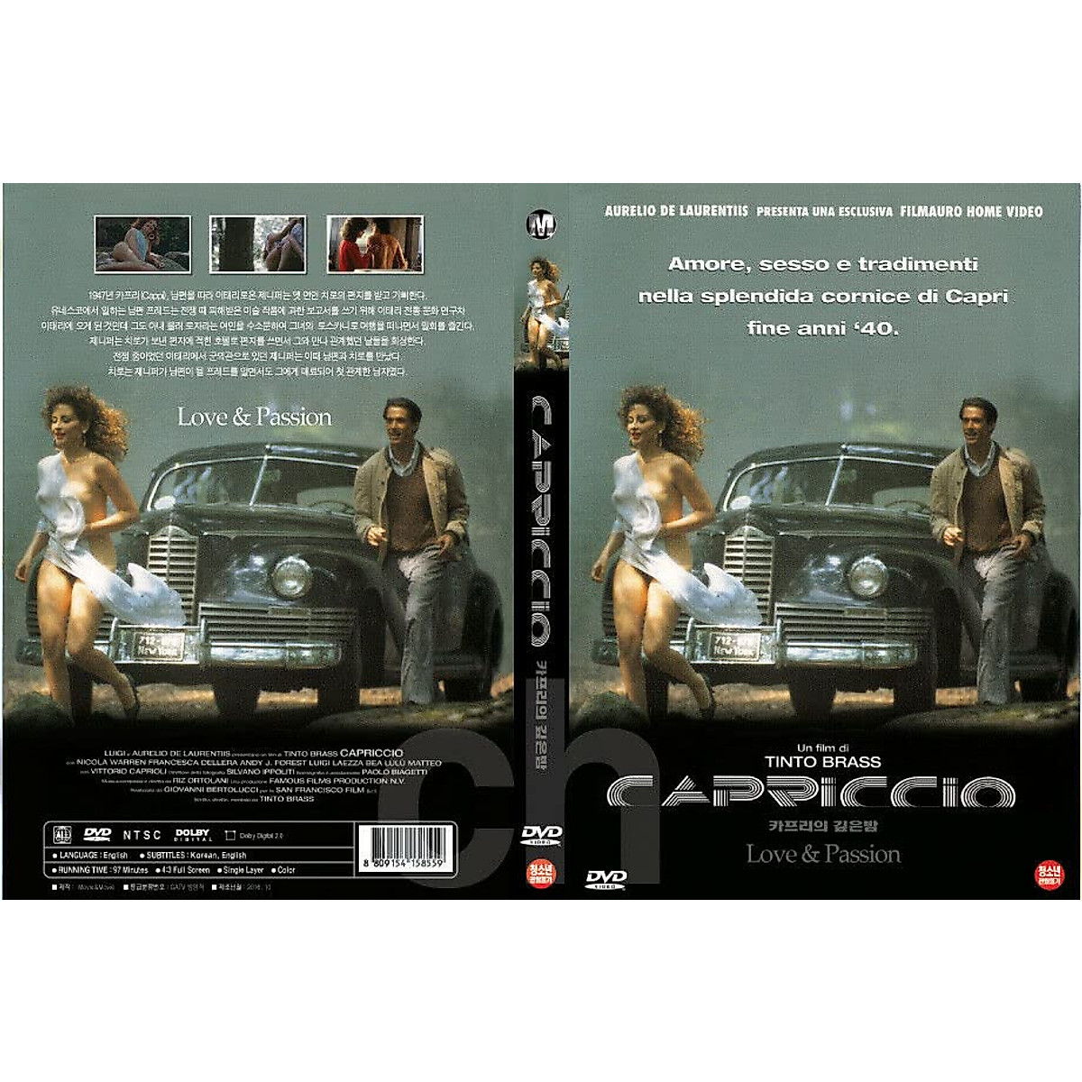 Love and Passion, Capriccio (1987) DVD Tinto Brass,Nicola Warren