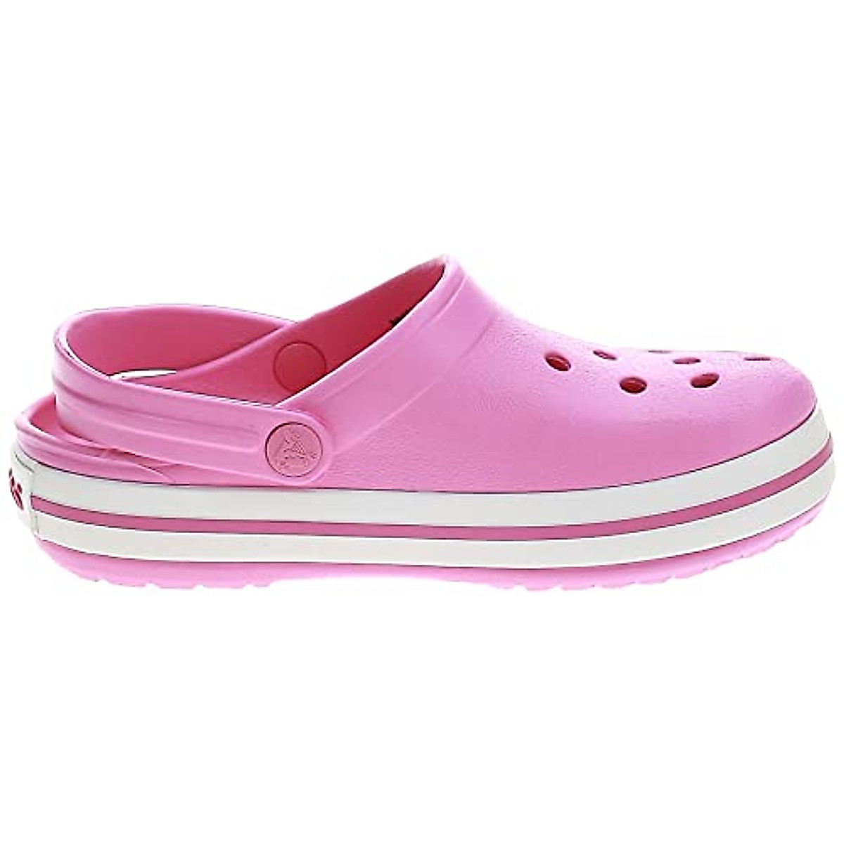 Crocs Unisex-Child Crocband Clogs (Todder Shoes), Ballerina Pink, 10 Toddler