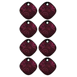 MightySkins Skin Compatible with Samsung Galaxy SmartTag (4 Pack) - Paisley | Protective, Durable, and Unique Vinyl Decal wrap Cover | Easy to Apply, Remove, and Change Styles | Made in The USA