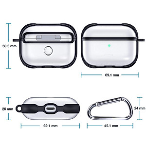 ESR Protective Case Compatible with AirPods 2019, Black