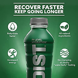 HOIST Premium Military Hydration Electrolyte Drink, Powerful IV-Level Hydration, Clinically Proven Performance Drink, Peach Mango, 16 Fl Oz (Pack of 12)
