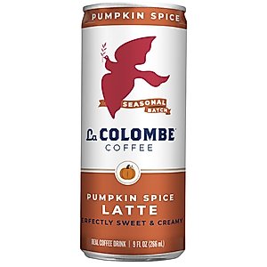 La Colombe Draft Latte - Cold-pressed Espresso & Frothed Milk + Real Pumpkin - Made With Real Ingredients - Grab & Go Coffee, Pumpkin Spice, 9 Fl Oz (Pack of 12)