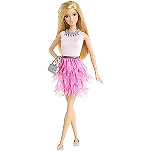 Barbie Fashionistas Doll with Pink Ruffled Dress