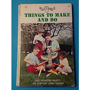 Things to Make and Do, Pastimes