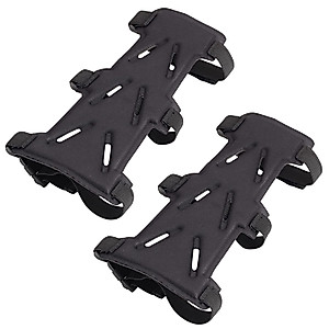 FENJANER 2 Pcs Archery 9" Arm Guards Adjustable Arm Guard for Adjult Forearm Wrist Protector for Outdoor Hunting Shooting