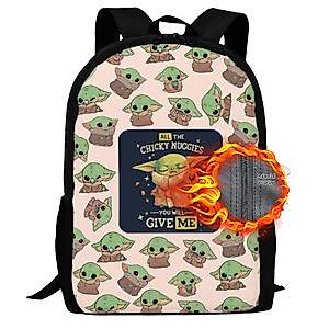 Cute Backpack For Travel Laptop Daypack 3d Print Bag For Boys And Men