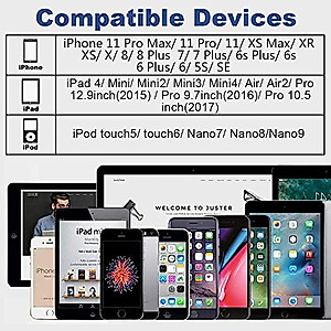 4Pack Original [Apple MFi Certified] Charger Lightning to USB Charging Cable Cord Compatible iPhone 14/13/12/11 Pro/11/XS MAX/XR/8/7/6s Plus,iPad Pro/Air/Mini,iPod Touch