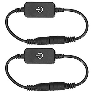 LED Touch Dimmer, Strip Light Controller Full Adjustment Mini Sensitive DC 12‑24V Convenient for Shopping Center