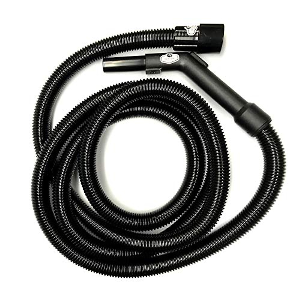 Compatible Replacement for Shop Vac and Ridgid Style Wet Dry Vacuum Cleaner Crushproof Industrial Commercial Grade Extension Hose with Air Suction Control, Lengths up to 50 Foot by 1-1/4 inch