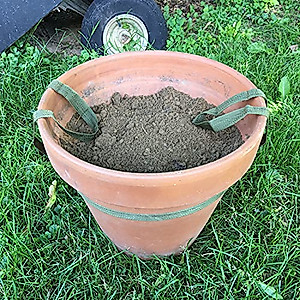 MISTIC COOL Potted Plant Lifter Allows You to Easily Hold and Carry Potted Plants, Rocks, Fertilizer, Mulch, Boxes, and More Alone or with a Partner, Holds Up to 100 lbs.
